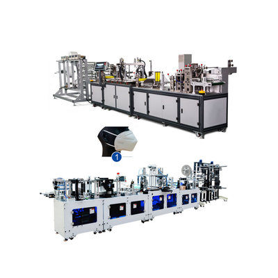 Disposable Non Woven Face Mask Production Line N95 Kf 94 Special Shaped Ear Loop