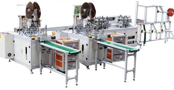 Hospital Surgical Disposable Face Mask Machine / N95 Face Mask Making Machine