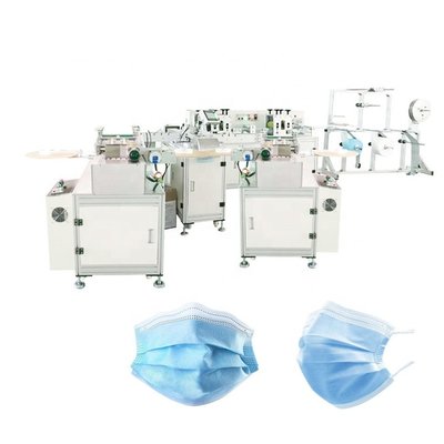 Medical Semi Auto Face Mask Machine / Mask Manufacturing Machine Easy Operate