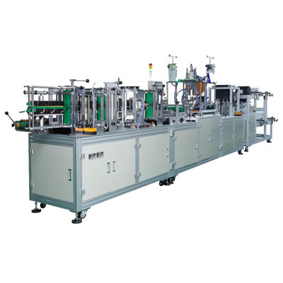 3 Ply Automatic Disposable Mask Machine / Face Mask Manufacturing Machine