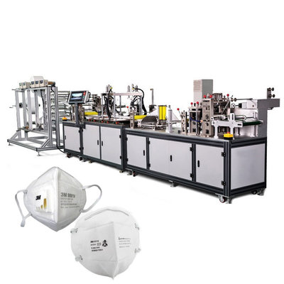 KN95 N95 Surgical Face Mask Making Machine / Disposable Face Mask Machine