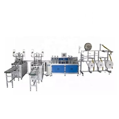 Non Woven Face Mask Manufacturing Machine / Disposable Face Mask Machine