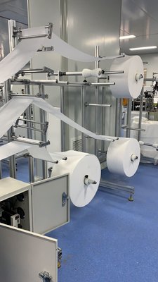 Continuous Working Body 4000W Kn95 Mask Machine