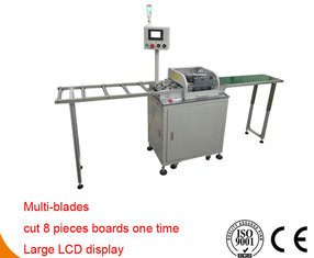 China Motorized PCB Separator With Multi Slitter Depanelizer For CE ISO Certification supplier