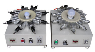 China 8 Pin Lamp Cap  Crimping Machine For E27 B22 E22 Bulb Cap Hole Crimping Machine supplier