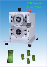 China Motorized PCB Depaneling Machine With Two Round Blades For PCB Assembly supplier