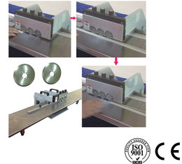 China Pneumatic PCB Separator With Six High Speed Steel Blades For LED Lighting supplier