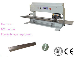 China Motorized PCB Depanelizer With Circular Linear Blades For LED PCB Assembly supplier