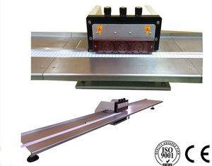 China Aluminium PCB Depanelizer With Six Blades For LED Assembly Machine supplier