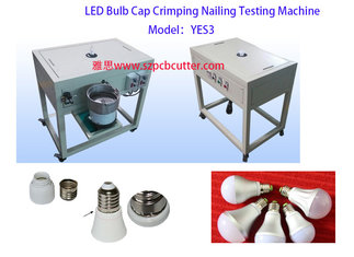 China Lamp Bulb Cap Crimping Punching Machine For E27 B22 Bulb Cap Holder supplier