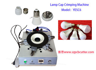 China Lamp Cap Crimping Punching Machine For LED Lamp Cap Nailing Punching Machine supplier