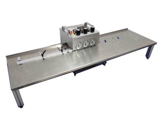 China Aluminium PCB Depanelizer For LED Tube Strip PCB Cutting Machine supplier