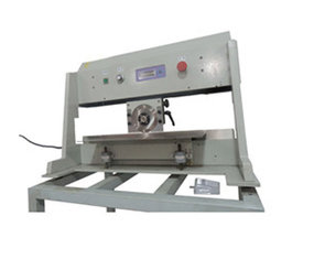 China PCB Depaneling Machine For Blade Moving PCB Cutter With Linear Circular Blades supplier