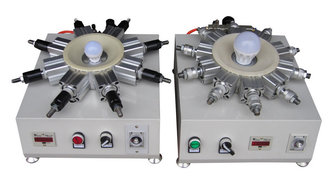 China E27 B22 Bulb Cap Punching Crimping Tool For LED Bulb Cap Hole Punching Machine supplier