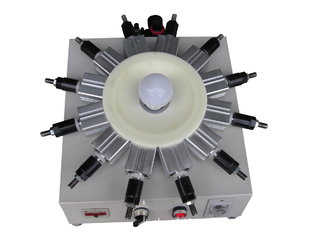 China LED Bulb Cap Crimping Punching Machine For B22 E27 Lamp Cap Crimping supplier