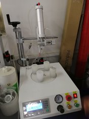 China Adhesive Robot Dispensing Glue Machine For LED Bulb Cap B22 E27 E40 supplier
