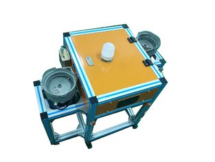 China B22 E40 Lamp Cap Crimping Nailing Testing Machine For LED Bulb Cap Nailing supplier