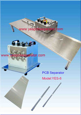 China PCB Depanelizer For LED Lighting Production Assembly With Six Circular Blades supplier