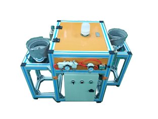China E27 B22 Bulb Cap Punching Crimping Nailing Testing Machine With CE Approval supplier