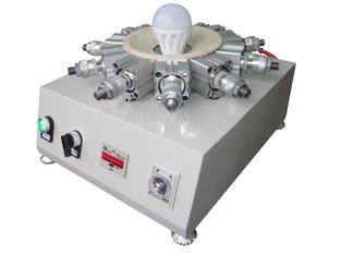 China LED Bulb Cap B22 E27 Crimping Punching Machine For LED Lighting Production supplier
