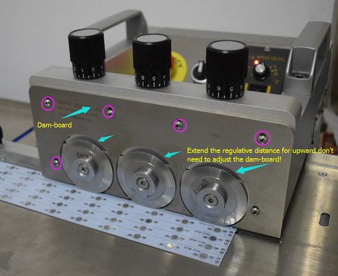 Pre Scoring PCB Depanelizer Motorized PCB Separator With CE ISO Certification supplier