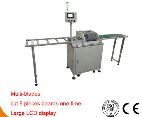 Motorized PCB Separator With Multi Slitter Depanelizer For CE ISO Certification supplier