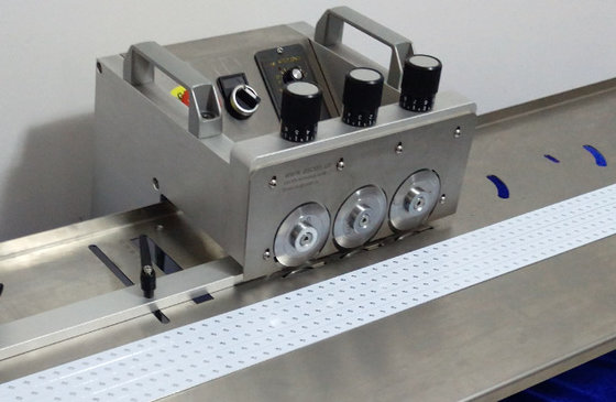 V Groove PCB Depaneling Machine Motorized PCB Separator With One Year Warranty supplier