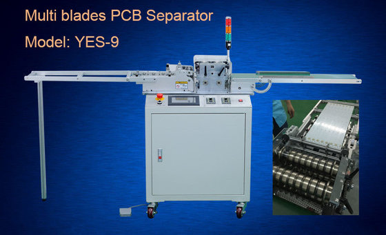 Motorized PCB Separator With Multi Slitter Depanelizer For One Year Warranty supplier
