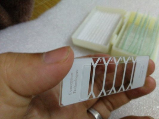 Lab Test sperm counting Chamber Slide For Human Semen Analysis supplier
