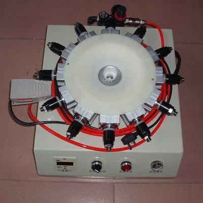 B22 LED Bulb Cap Crimping Punching Machine For LED Lighting Production Assembly supplier