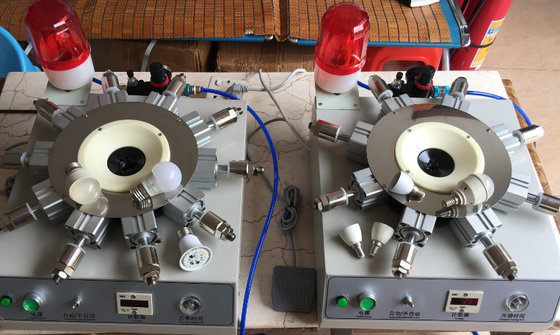 B22 Bulb Cap Punching Crimping Rivet Testing Machine For  Bulb Cap Production supplier