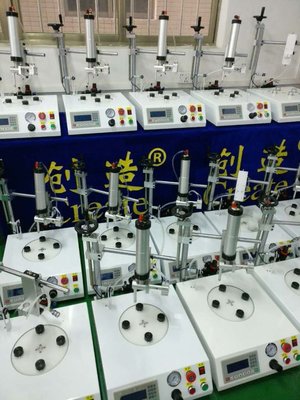 Bulb Cap Automatic Glue Dispensing Machine B22 Bulb Cap Assembly Machinery CE supplier