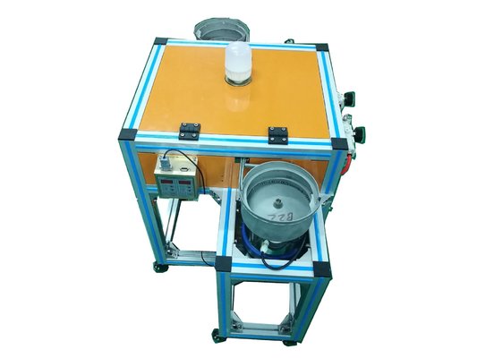 Bulb Cap Production Assembly Machine B22 Bulb Cap Crimping Riveting Testing Machine supplier