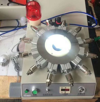 B22 Bulb Cap Punching Crimping Tool For Bulb Lamp Cap Nailing Punching Machine supplier