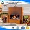 High quality metal fireplace accessories/corten steel fireplace outdoor