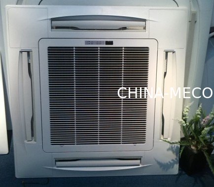 Water chilled Four way ceiling concealed cassette type fan coil units-800CFM 4 TUBE