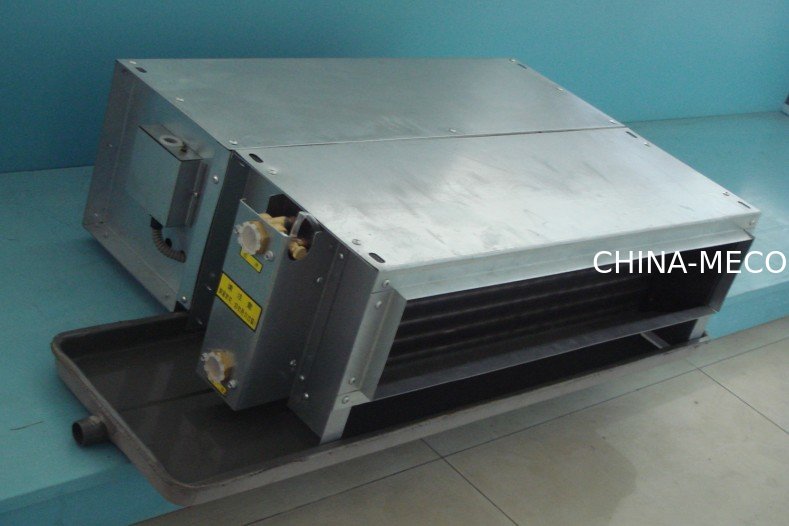 Water chilled ceiling concealed duct type fan coil unit-500CFM 4tubes
