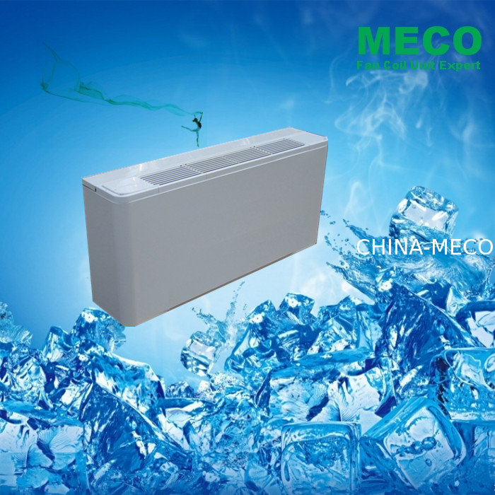1000CFM chilled water fan coil unit vertical type with cabinet