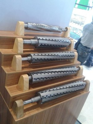 Custom Made Helical Planing Cutter Head For Double - Side Planer