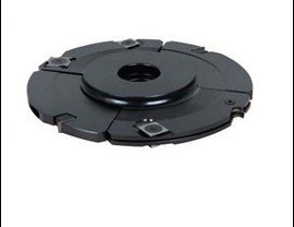 Adjustable Grooving Shaper Cutter Head 3PCS with Black Steel Body