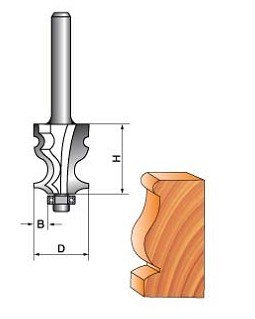 Fish handrail bit