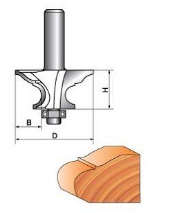 Handrail bit
