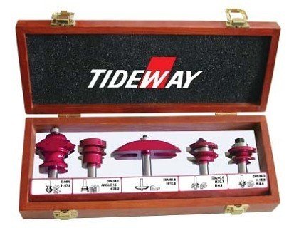 5 - Piece cabinet &amp; moulding set with 45# carbon steel