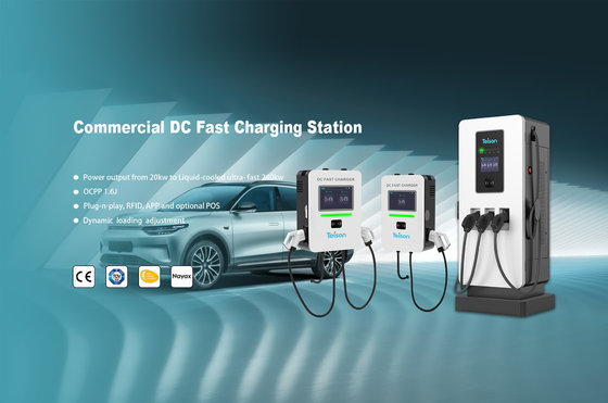 Fast Charging with CE Certificate Teison DC EV Charging Station 120kw