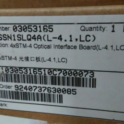 original HUAWEI OptiX OSN7500  Optical interface board(Ve-4.2,LC) OSN3500 SSN1SLQ4A L-4