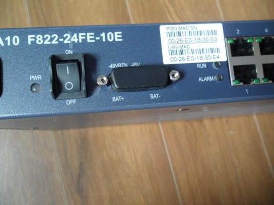 Big Capacity ZTE Network Gpon Epon Olt Equipment For FTTX Solutions ZXA10 F822-24FE