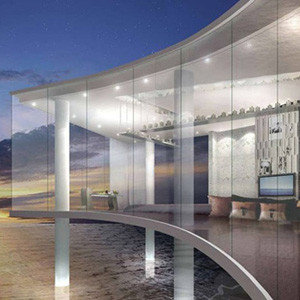 Less Cleaning Self Cleaning Partition Wall Window Glass , Easy Cleaning supplier
