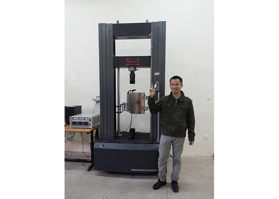 전기 기계 장력 시험기 200kN 금속 물자 장력 테스트 높은온도 ISO783 ETM205D