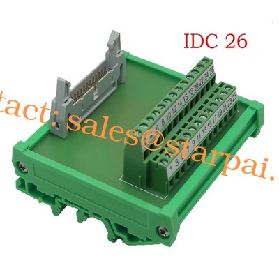IDC26 26pin Header Breakout Board Terminal Block Connector PLC adapter Interface supplier
