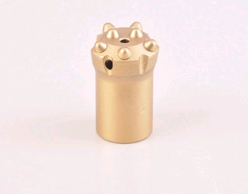 32mm, 42mm Seven Teeth Pole Teeth Bit Rock Drilling Tools With 2 Water Holes For Mining, Coaling